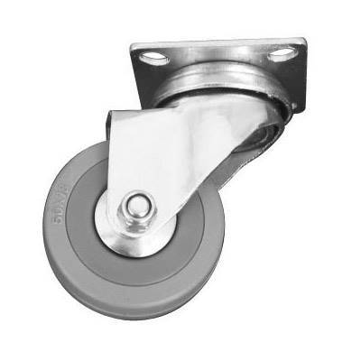 'LOTHAR' RUOTA Ø50 + PIASTRA INTEGR. (GO) NORM